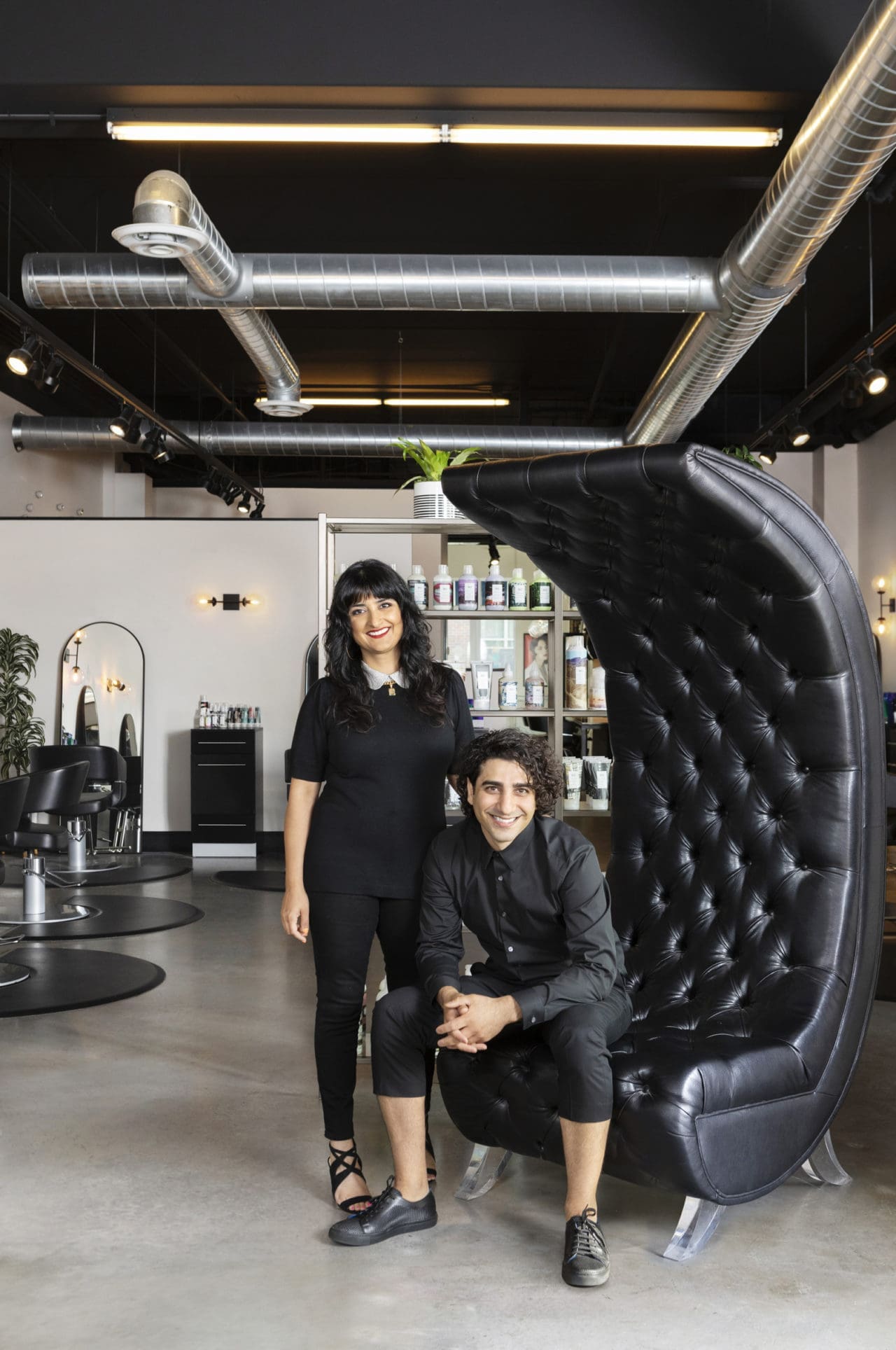 North Notables: Sasha Zoghi and Saeid Homayouni of Revolution Salon ...