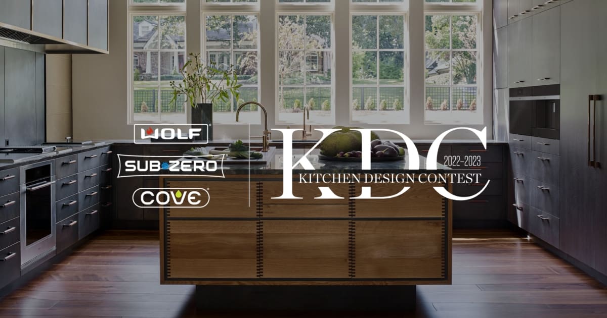 Enter the 2022–2023 Sub-Zero, Wolf & Cove Kitchen Design Contest ...